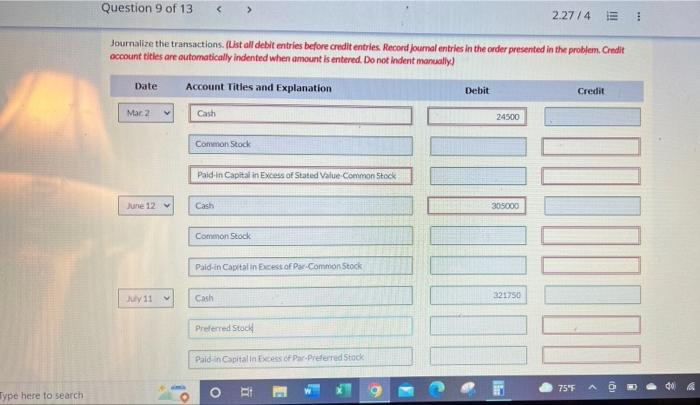 Solved AC116 Unit 7 Lab Assignment Question 9 of 13