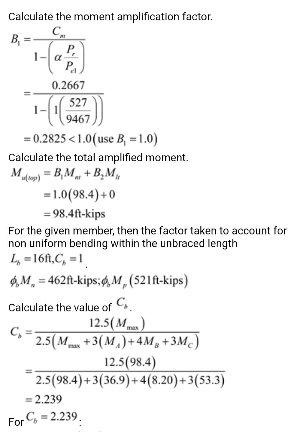 Solved How to solve for Ma, Mb and Mc in getting the Cb? | Chegg.com