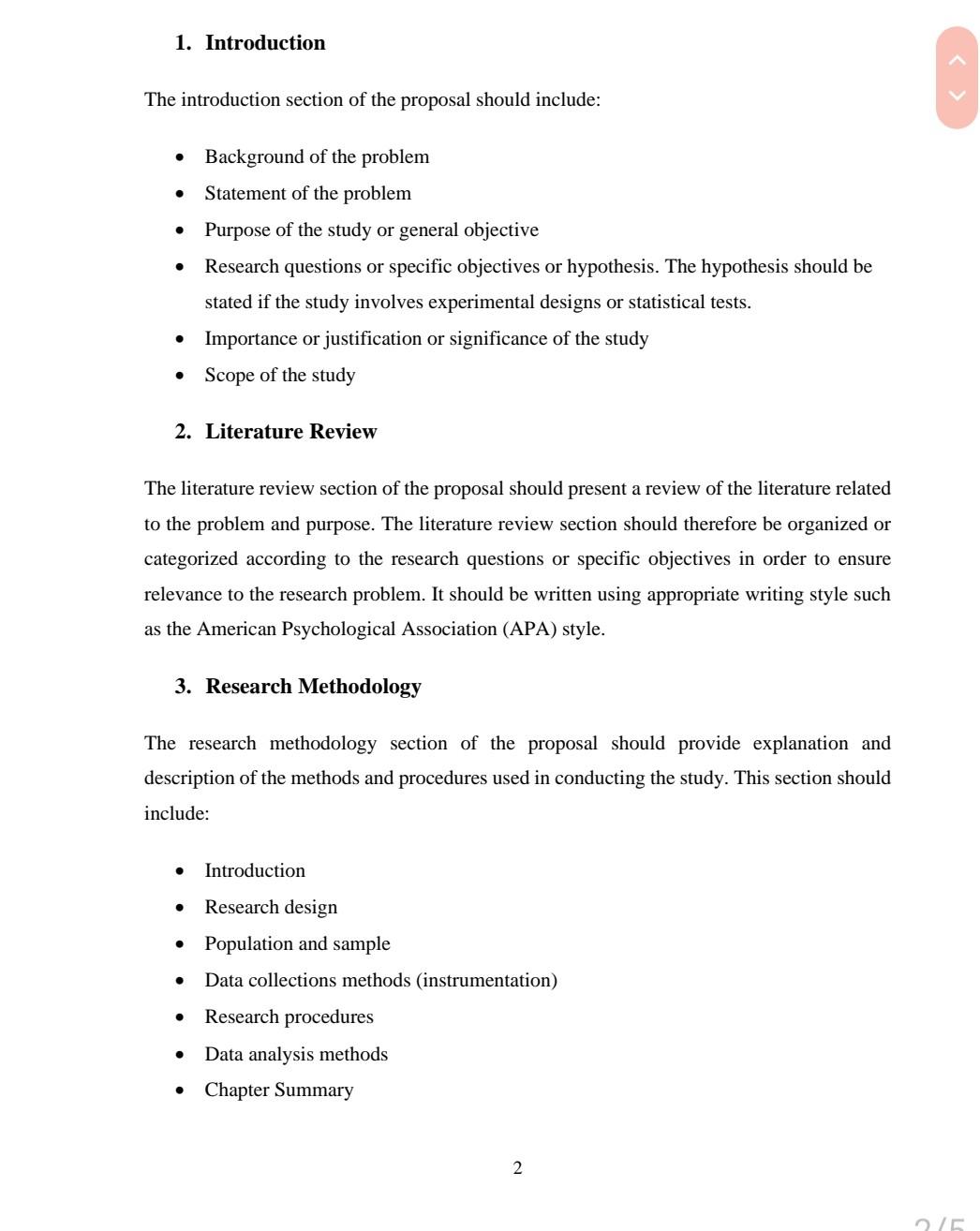 1. RESEARCH PROPOSAL (FINAL YEAR PROJECT PROPOSAL AND | Chegg.com