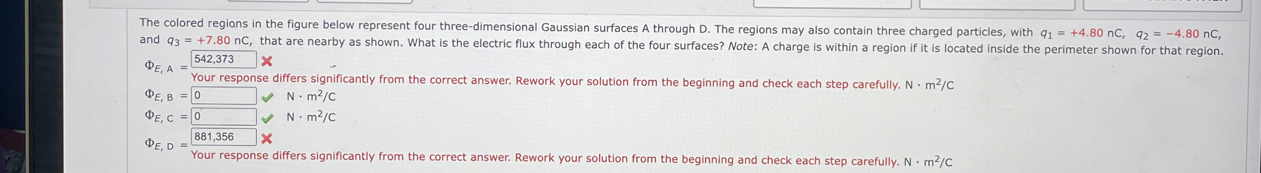 Solved The colored regions in the figure below represent | Chegg.com