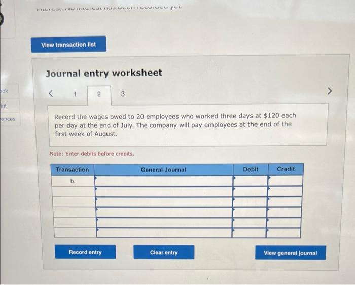Solved Required: For each of the following transactions for | Chegg.com