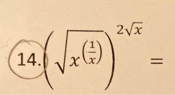 Solved 2/x 14. xla) = | Chegg.com