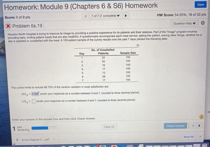 Solved Save Homework: Module 9 (Chapters 6 & S6) Homework | Chegg.com Solved Save Homework: Module 9 (Chapters 6 & S6) Homework | Chegg.com