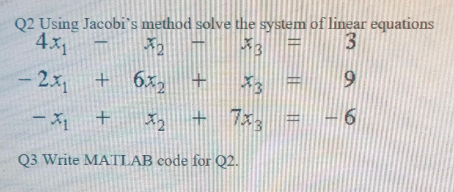 Solved Q1 Derive expressions for i. Newton Raphson method | Chegg.com