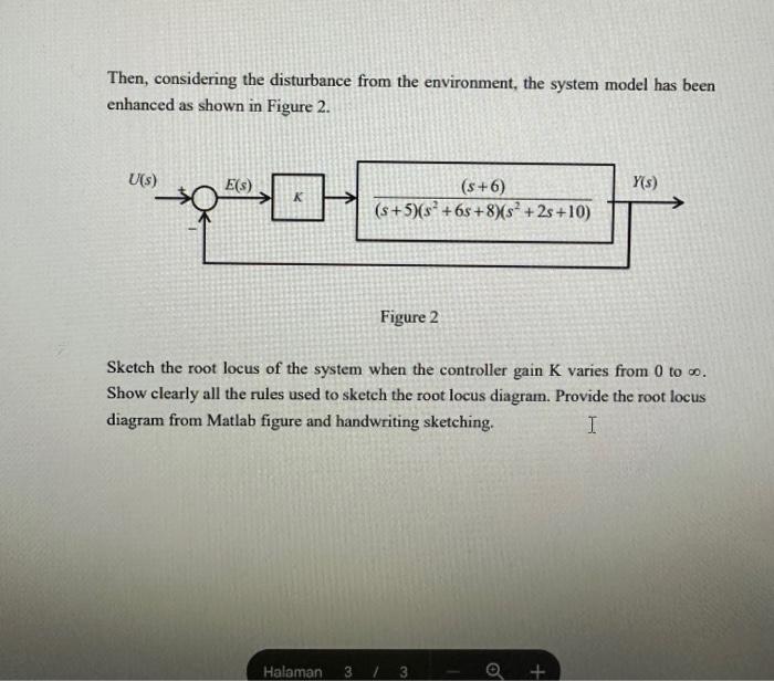 Solved Objective: To analyse a system with given transfer | Chegg.com