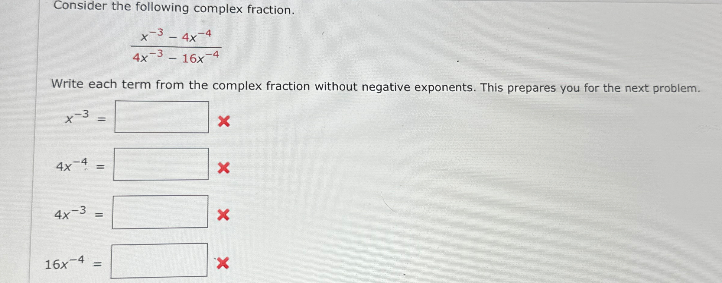 Solved Consider the following complex | Chegg.com