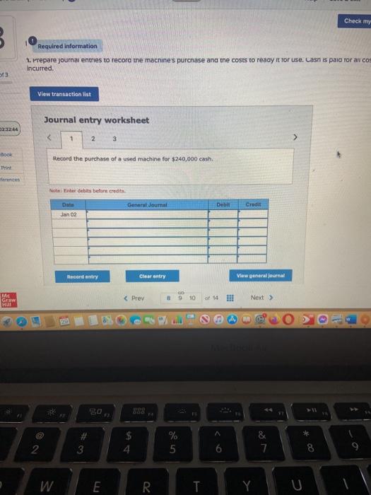 Solved (REQUIRED) Help Save & Exit Submit Check my work | Chegg.com