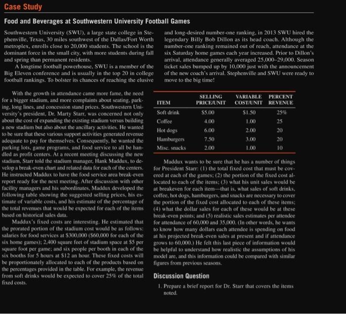 Solved read the case study attached and give the | Chegg.com
