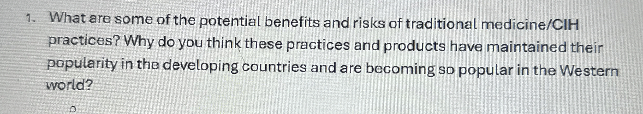 Solved What are some of the potential benefits and risks of | Chegg.com