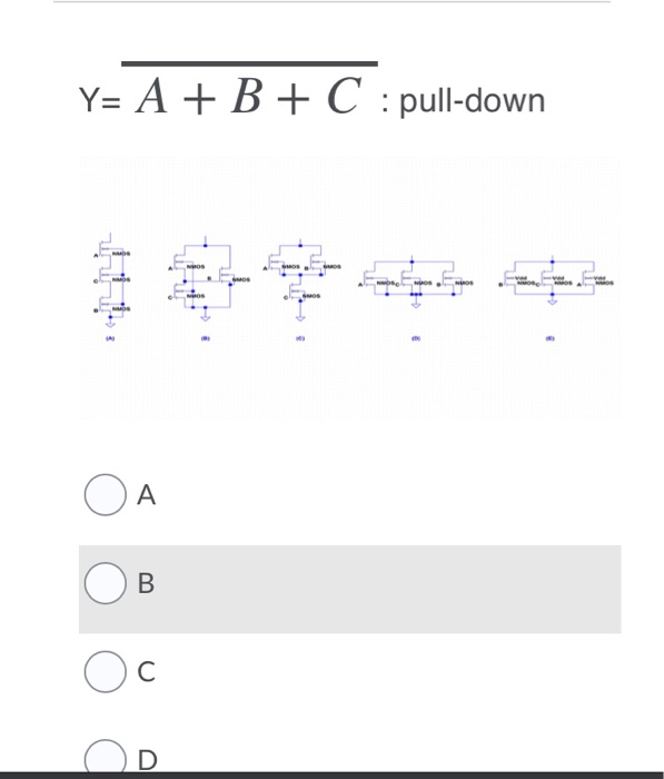 Solved some questions about Pmos and Cmos pull up/ pull down | Chegg.com