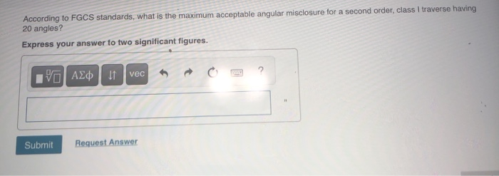 Solved According to FGCS standards, what is the maximum | Chegg.com