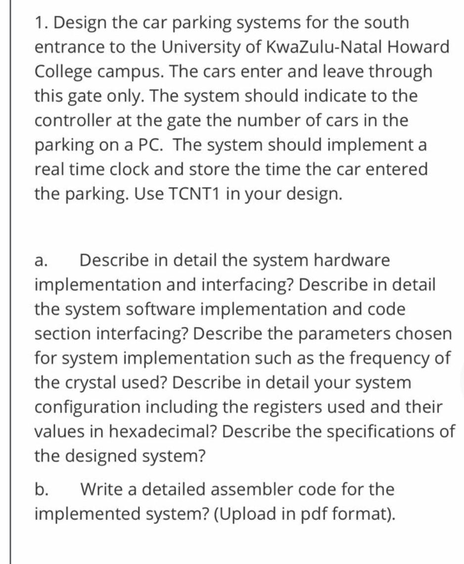 Solved Hi, please use Atmel studio to write the detail | Chegg.com