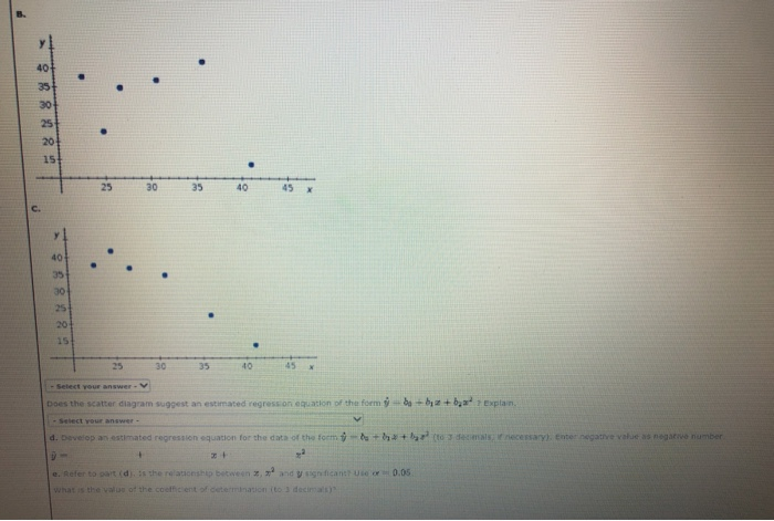 Solved use computer software packages, such as Minitab or | Chegg.com