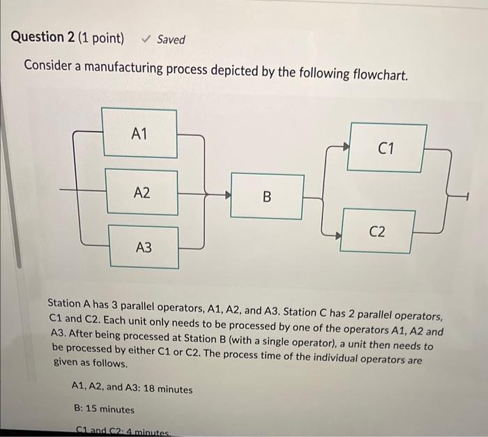 Solved tation A has 3 parallel operators, A1,A2, and A3. | Chegg.com