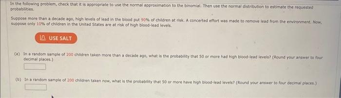 Solved In the following problem, check that it is | Chegg.com