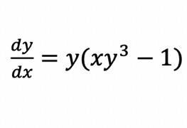 Solved dxdy=y(xy3−1) | Chegg.com