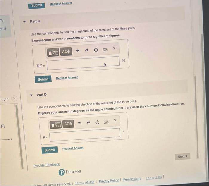 Solved Workmen are trying to free an SUV stuck in the mud. | Chegg.com