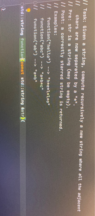 Solved Jl Task Given A String Compute Recursively A New 1282