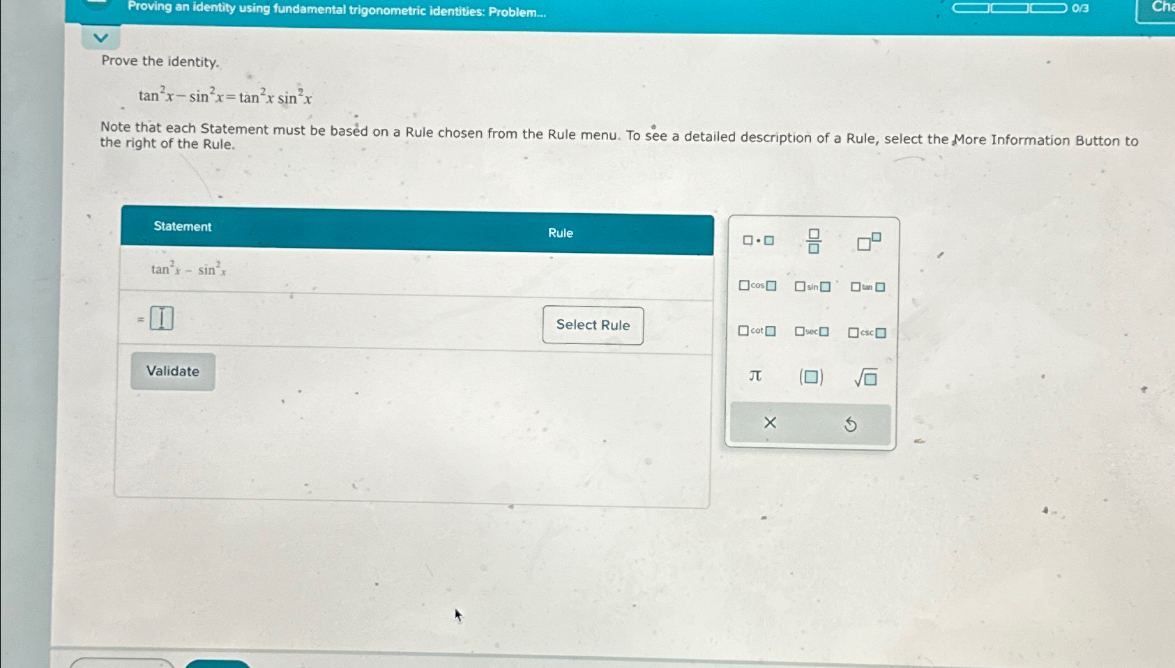 Solved Proving an identity using fundamental trigonometric | Chegg.com