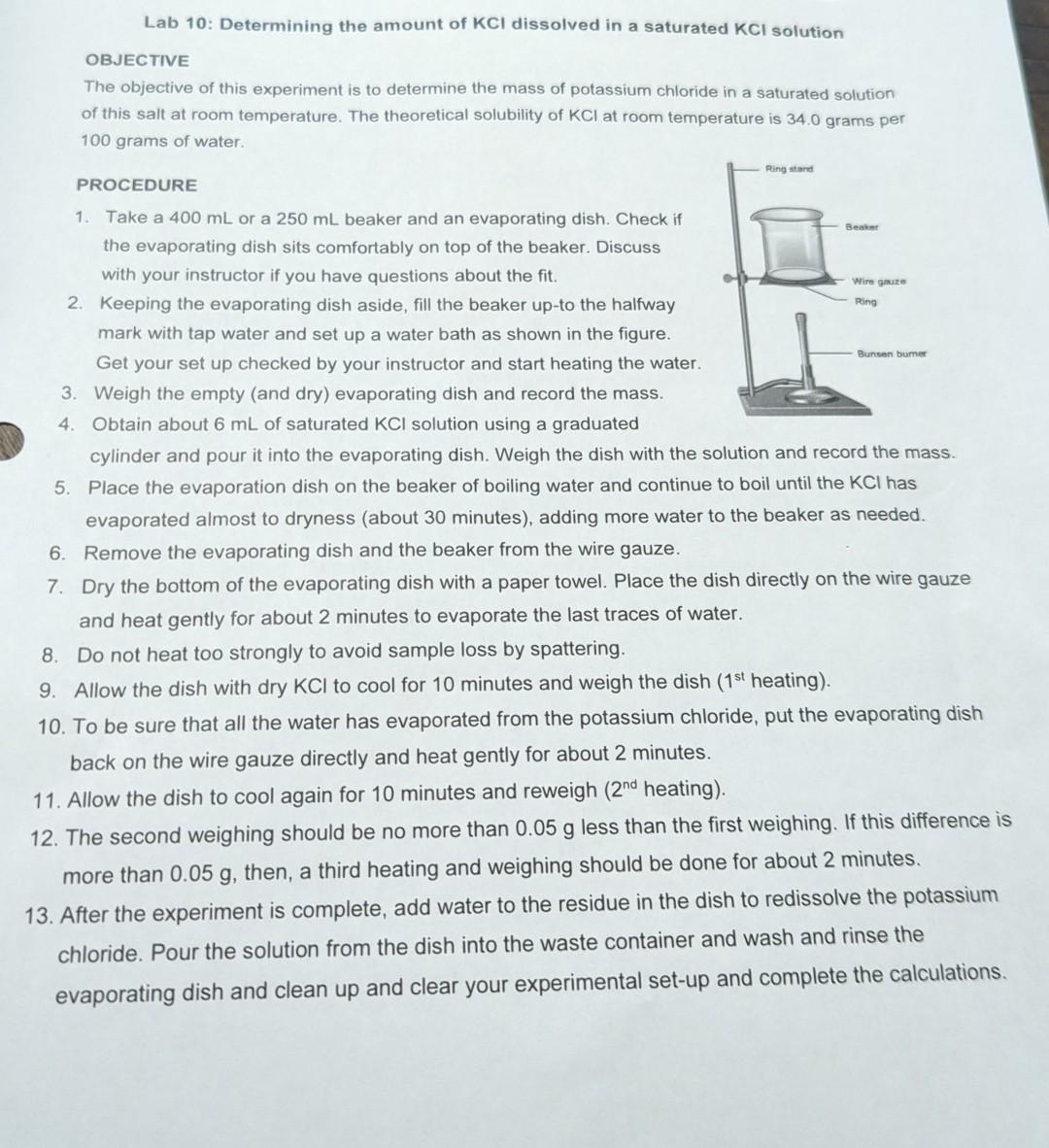 Data & Calculations (Show detailed work in space | Chegg.com