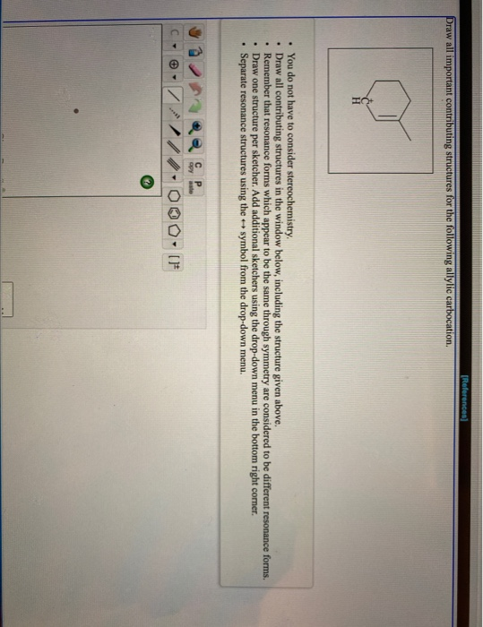 Solved [References) Draw all important contributing | Chegg.com