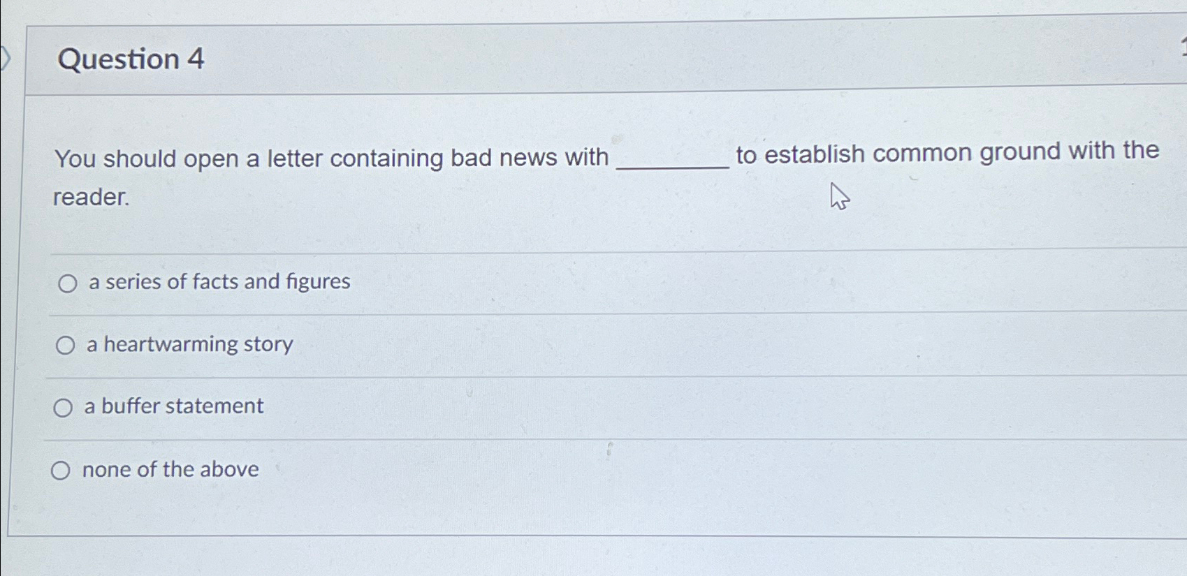 Solved Question 4you Should Open A Letter Containing Bad