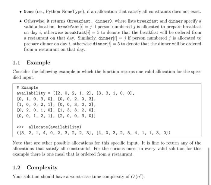 Solved You and your 4 housemates eat breakfast and dinner | Chegg.com