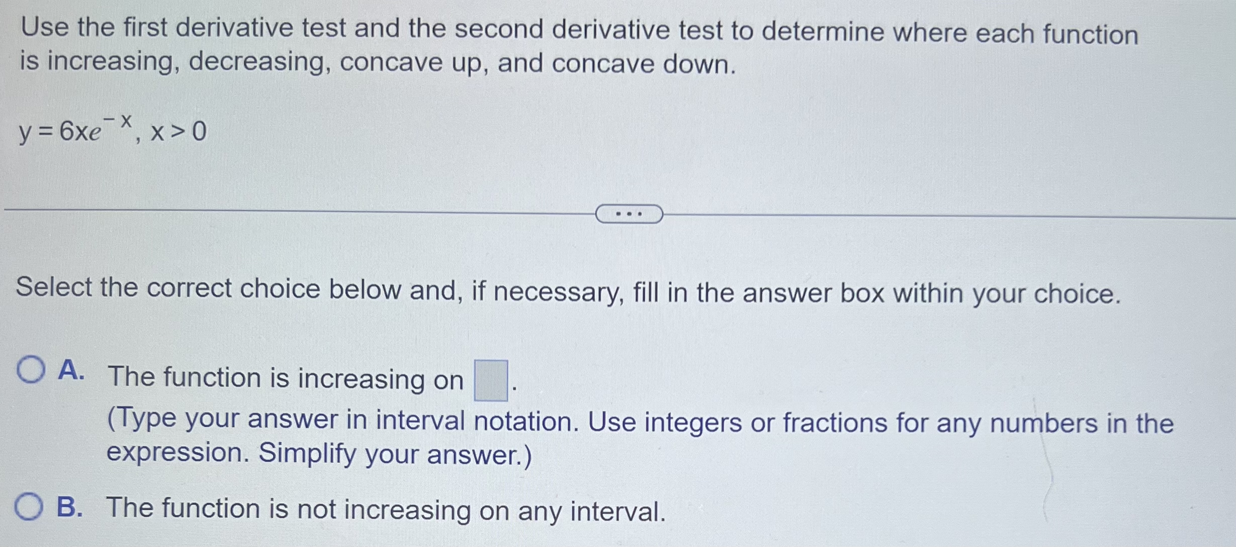 Solved Use The First Derivative Test And The Second