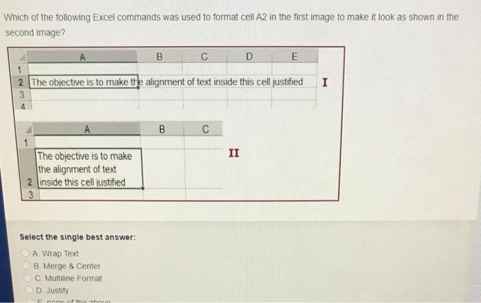 Solved From which of the following tabs on the Ribbon is a | Chegg.com
