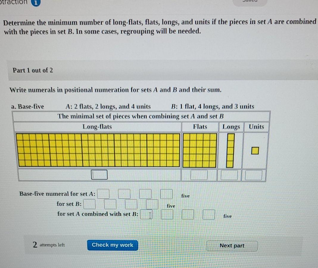 Solved traction Determine the minimum number of long-flats, | Chegg.com