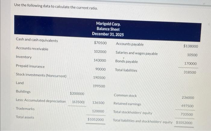 Solved Use the following data to calculate the current | Chegg.com