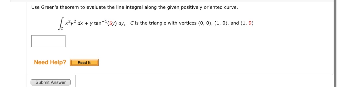 Solved Use Green's theorem to evaluate the line integral | Chegg.com