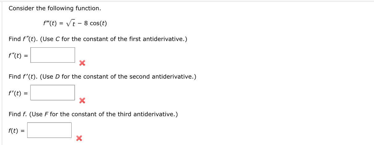 Solved Consider the following | Chegg.com
