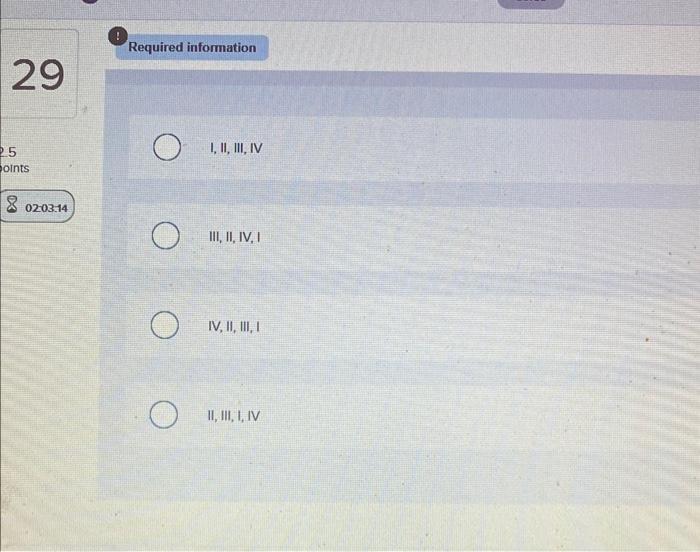 Solved Required information This question set includes | Chegg.com