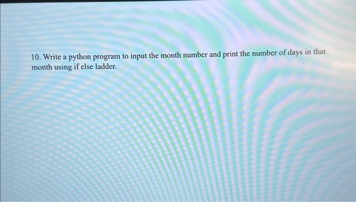 Solved 1. Take a number from the user using an input | Chegg.com