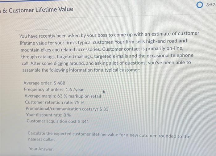 Solved You have recently been asked by your boss to come up | Chegg.com