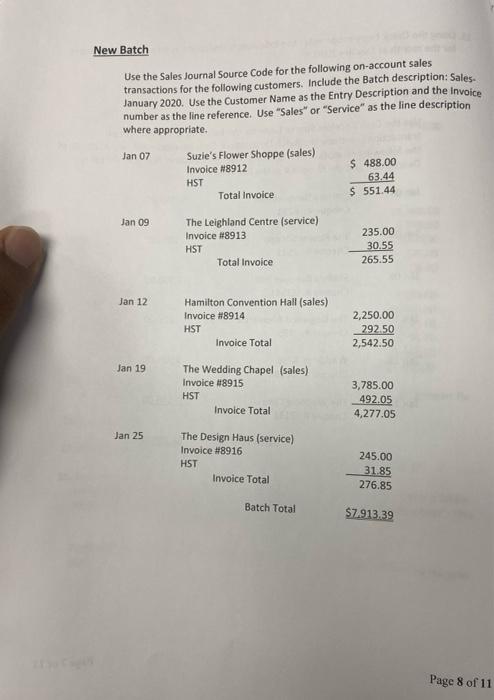 19. Using the Quick. Entry mode enter the following | Chegg.com