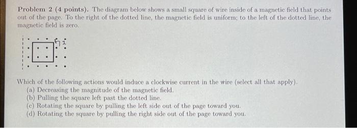 Solved Problem 2 (4 points). The diagram below shows a small | Chegg.com Solved Problem 2 (4 points). The diagram below shows a small | Chegg.com