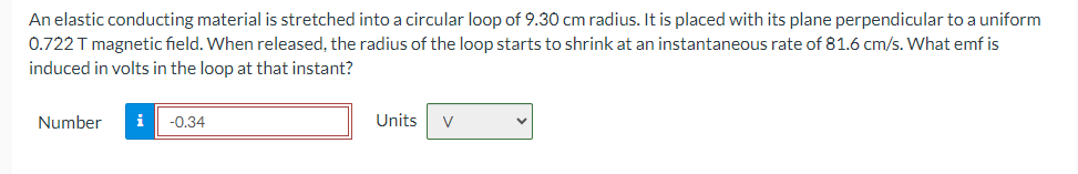 Solved An elastic conducting material is stretched into a | Chegg.com