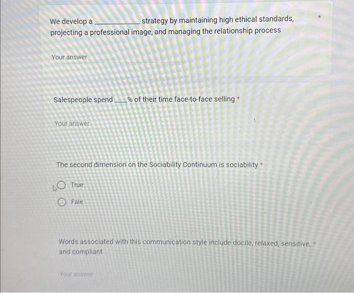 Solved We develop a strategy by maintaining high ethical | Chegg.com
