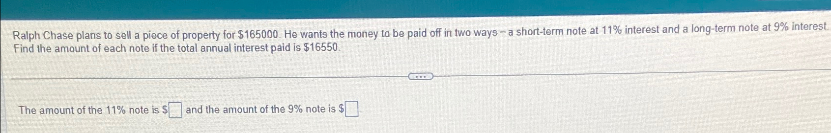 Solved Ralph Chase plans to sell a piece of property for | Chegg.com