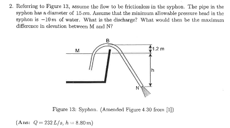 Solved Referring to Figure 13, ﻿assume the flow to be | Chegg.com