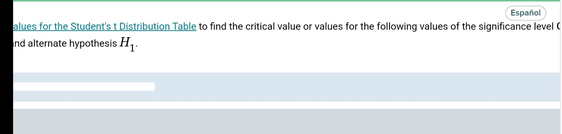 Solved Use ₫ Critical Values for the Student's t | Chegg.com