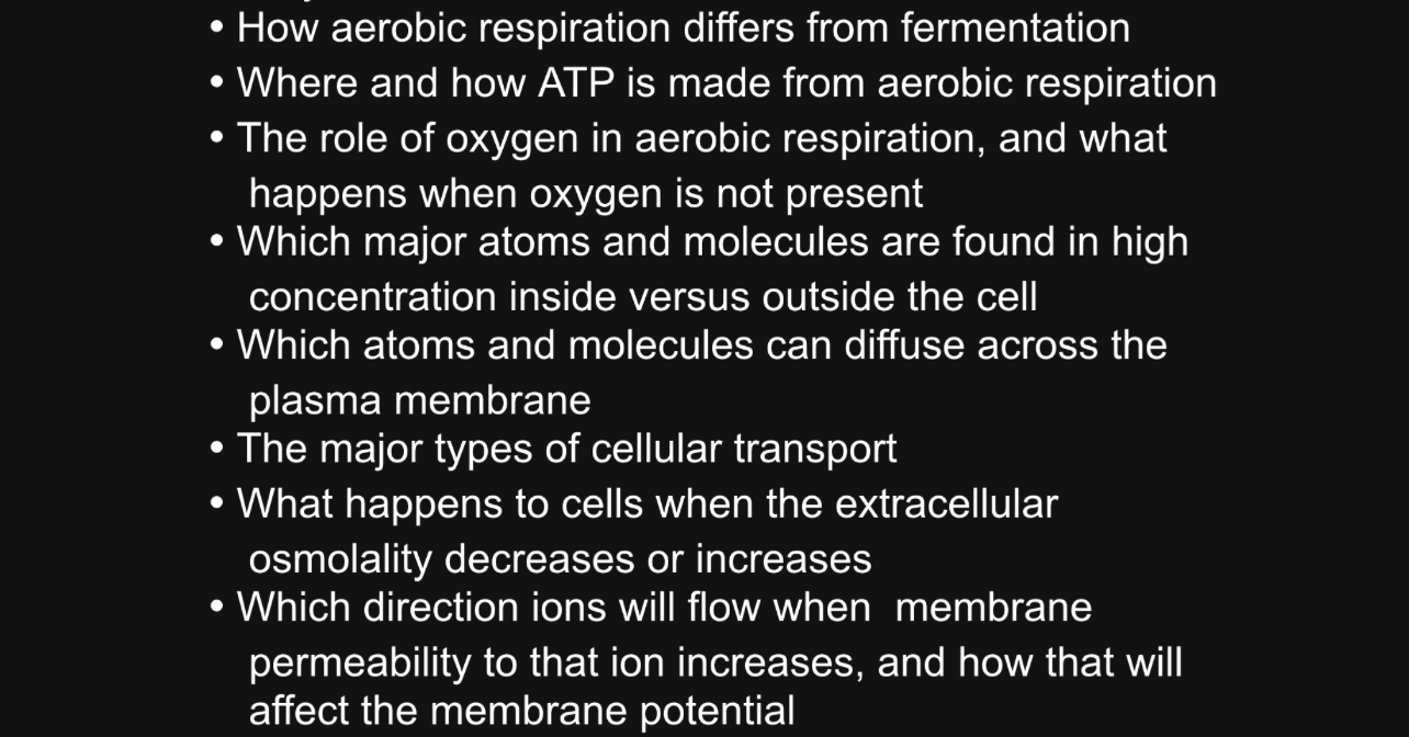 Solved How aerobic respiration differs from | Chegg.com