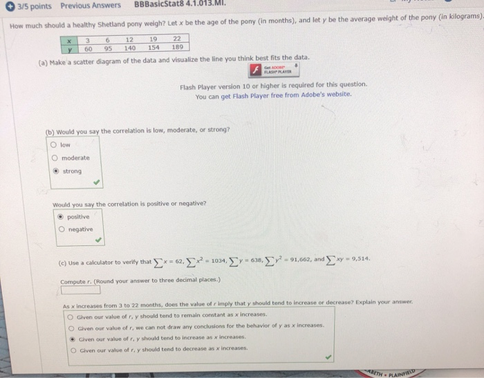 Solved BBBasicStat8 4.1.013.MI. 3/5 points Previous Answers | Chegg.com