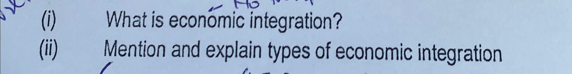 Solved (ii) ﻿Mention and explain types of economic | Chegg.com