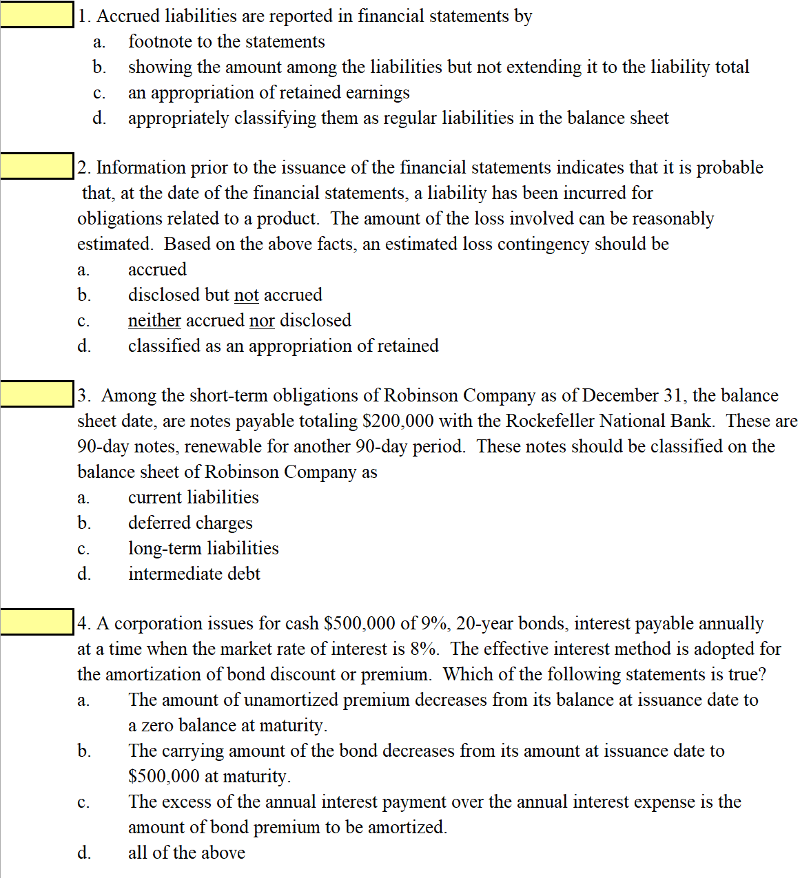 Solved Accrued liabilities are reported in financial | Chegg.com