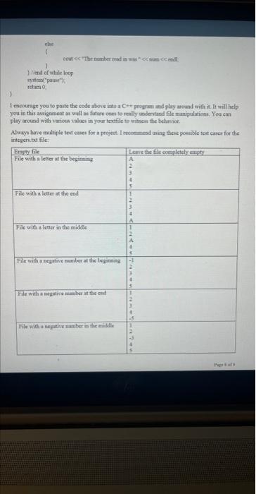 OVERVIEW This assignment utilizes a class in an | Chegg.com