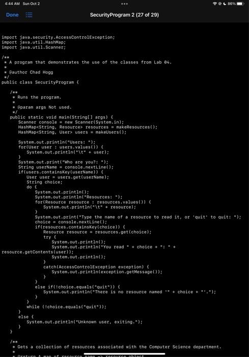 Solved 4.1 Creating A User Class - Create a new class named | Chegg.com