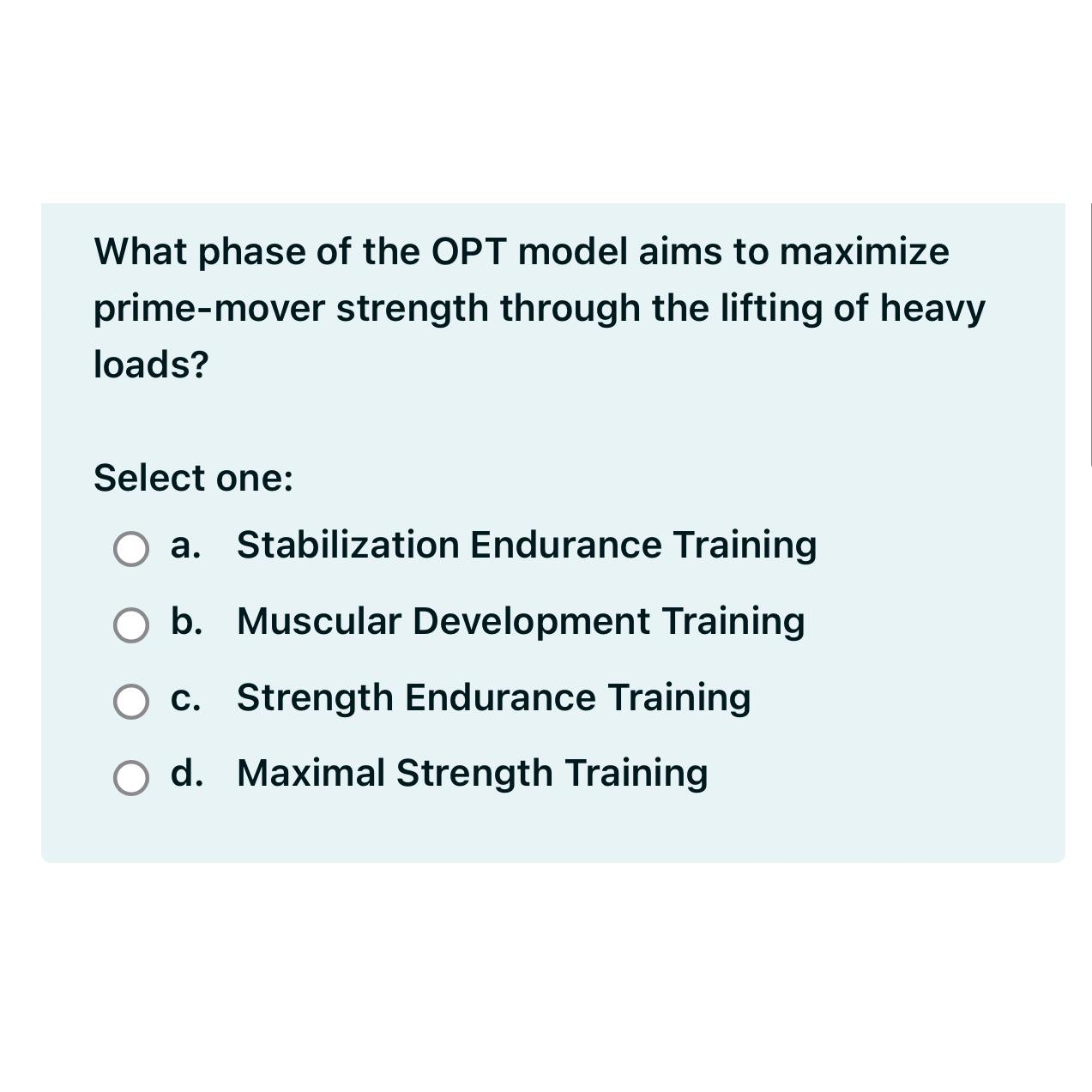Solved What phase of the OPT model aims to maximize | Chegg.com
